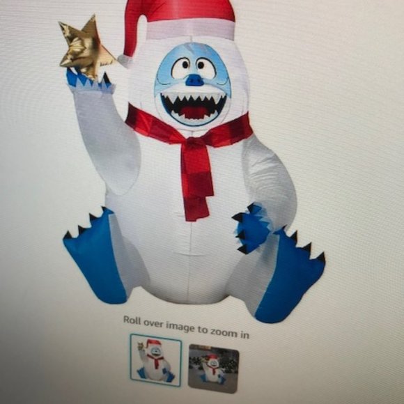 Rudolph | Holiday | Gemmy Airblown Inflatable Bumble With Star | Poshmark